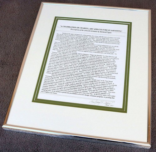 Sarasota FL Richard Capes Art Sarasota Description Charity Art Culture ...