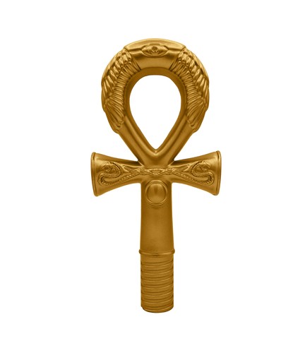 Gold Egyptian Ankh Pharaoh Staff Scepter Cane Cosplay Costume Accessory ...