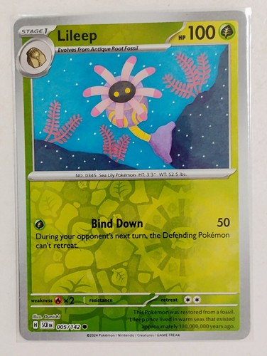 Pokémon TCG Lileep 005/142 Uncommon Reverse Holo | eBay