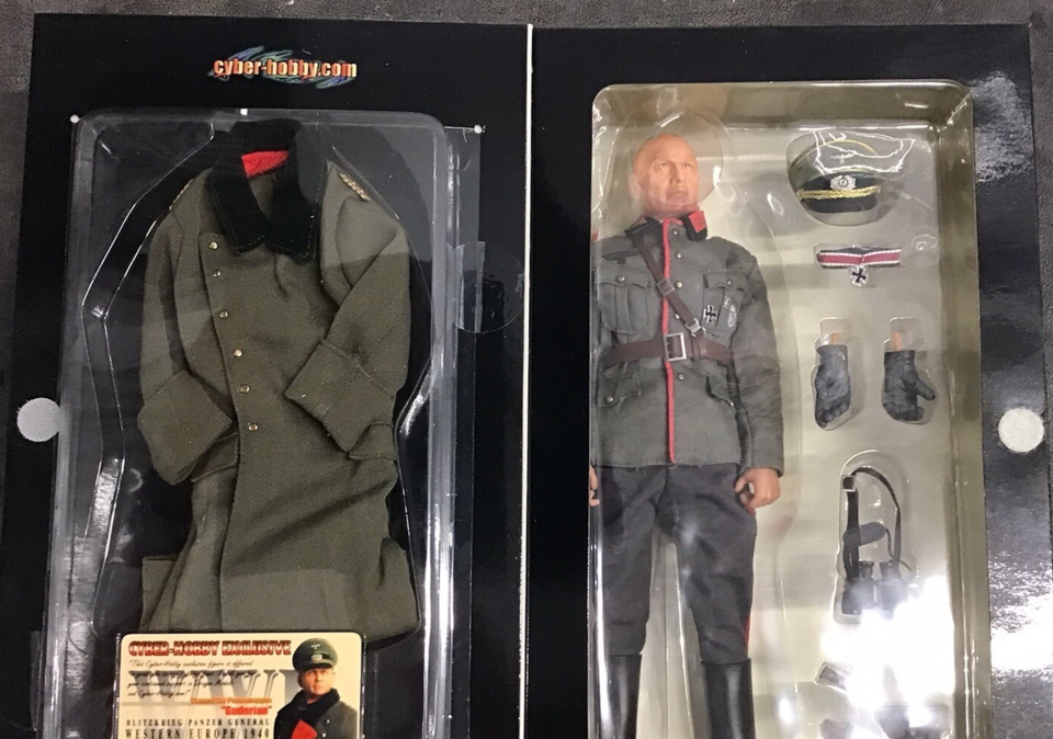 1/6 WWII Dragon CYBER HOBBY GUDERIAN GERMAN PANZER GENERAL 12” FIGURE ...