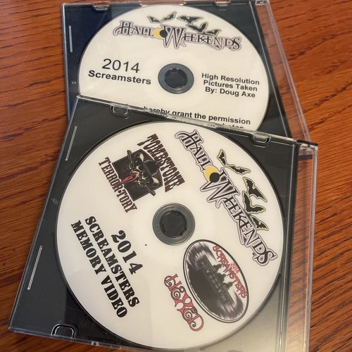 2014 Cedar Point HALLOWEEKENDS Screamsters Memory Video DVD & Photo ...