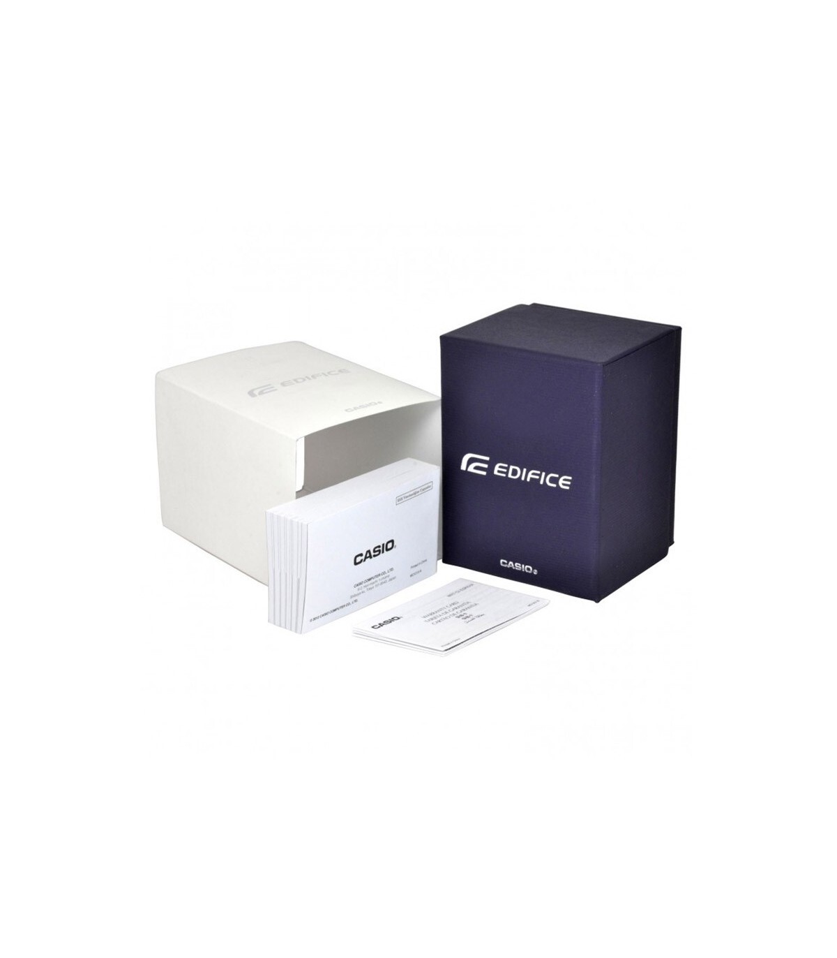 Casio Edifice EFR-S108D-2A Blue Analog Octagon Sapphire Glass Men's ...