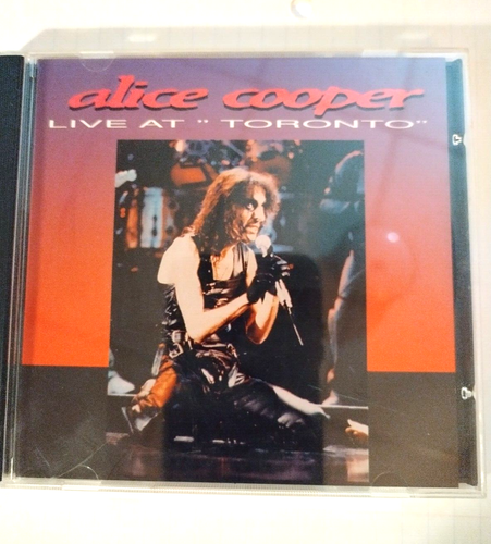 ALICE COOPER CD LIVE AT "TORONTO" Like New Condition 1993 | eBay
