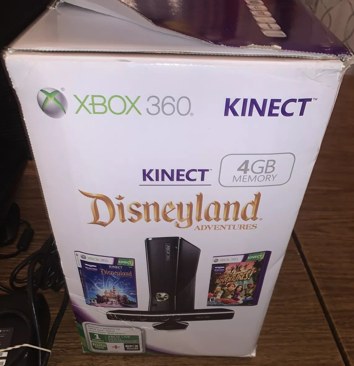 Xbox 360 4gb Kinect Holiday Bundle Kinect Disneyland Microsoft Xbox