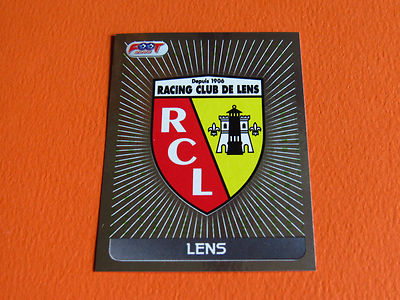 N°105 BADGE RC LENS RCL BOLLAERT SANG & OR PANINI FOOT 2008 FOOTBALL ...