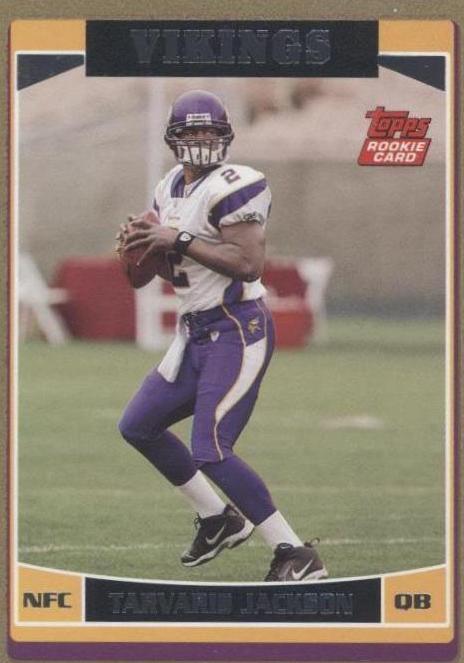 2006 Topps - Tarvaris Jackson #384 Gold /2006 (RC) for sale online | eBay