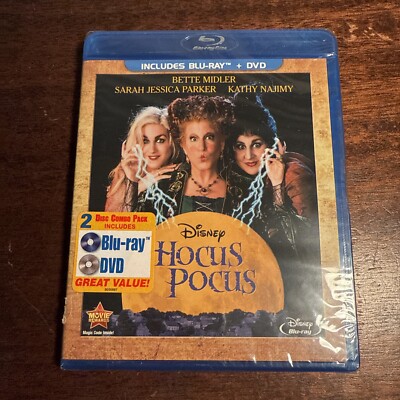 Disneys Hocus Pocus (Blu-ray, DVD, Two disc combo pack) 786936826753| eBay