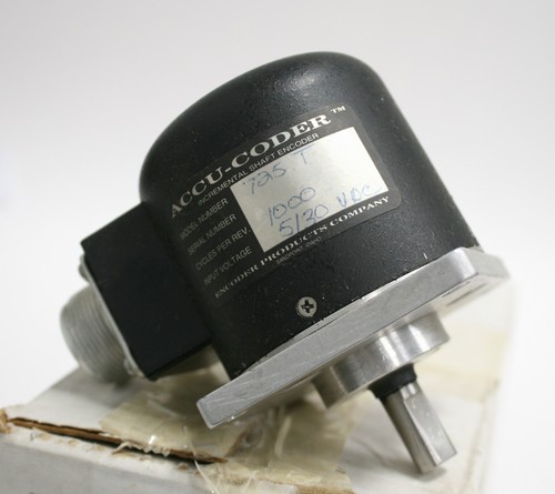 Incremental Shaft Encoder Accu-Coder 725T Encoder 1000 Pulse/Rev 5/30 ...