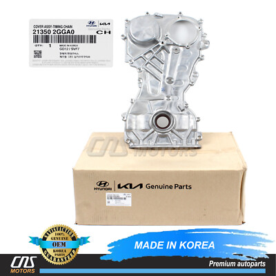 GENUINE Timing Chain Cover for 15-17 Santa Fe Optima Sorento OEM ...