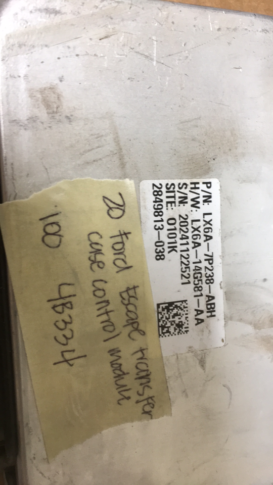 LX6A-7P238-ABH Ford Escape O Mazda Tribute 2020-2022 Transfer Controllo ...