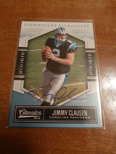 JIMMY CLAUSEN 2010 DONRUSS CLASSICS SIGNIFICANT SIGNATURES AUTOGRAPH ...