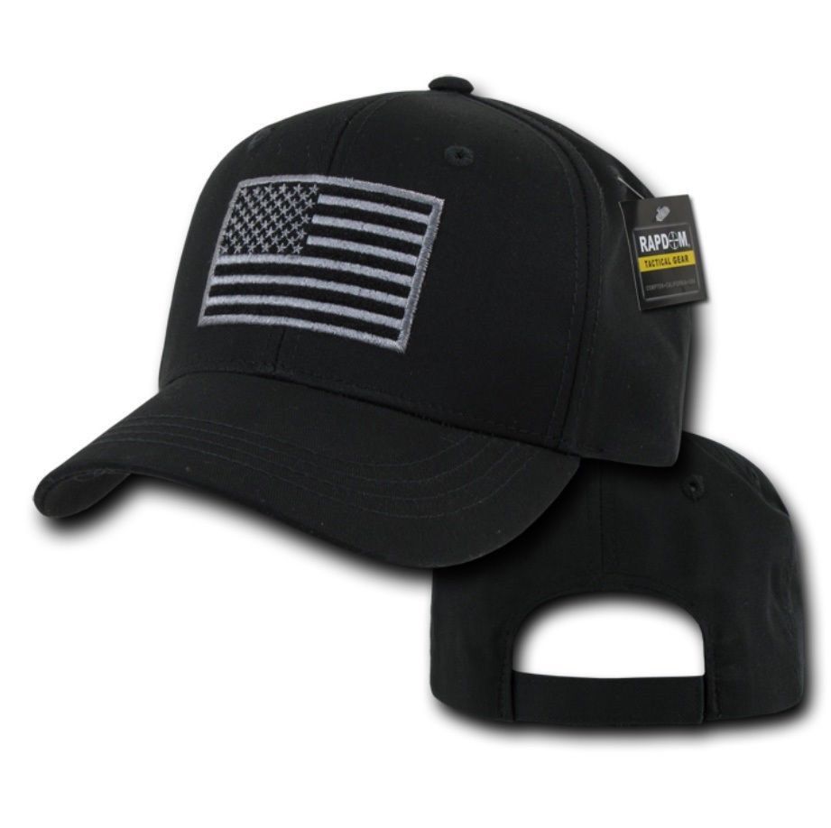 USA AMERICAN FLAG TACTICAL OPERATOR COTTON BASEBALL CAP HAT CAPS HATS ...