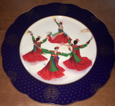 Hankook Korea Fine Bone China Traditional FLOWER CROWN DANCE ...