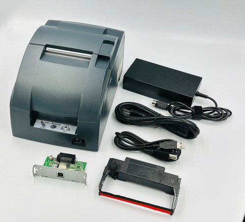 Epson TM-U220B M188B Receipt Printer USB Port Auto-Cutter Shipping ...