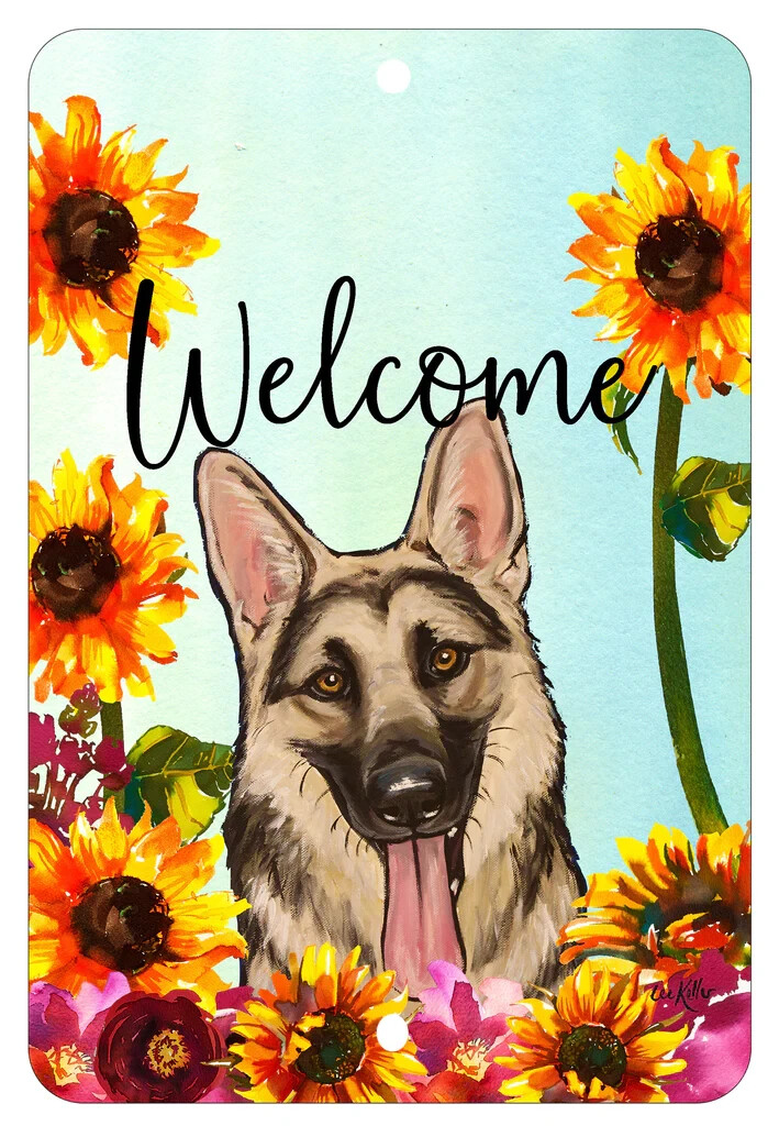 German Shepherd Welcome