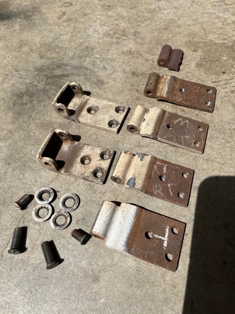 1930-31 Ford Model A Door Hinges Coupe, Sedan, Pickup Closed Body Rat ...