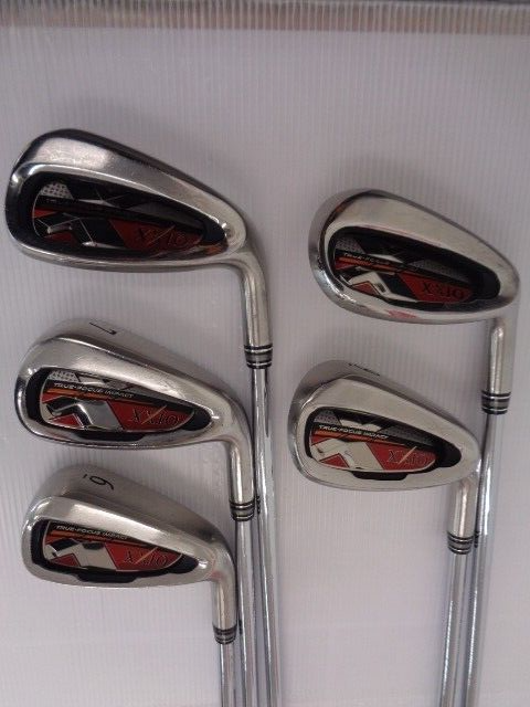 2018 DUNLOP XXIO 10 RED 6-PW 5pc NS PRO 870GH R-flex IRON SET Golf Club ...