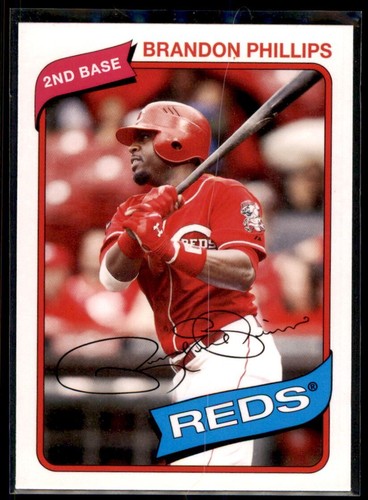 2012 Topps Archives Brandon Phillips #124 Cincinnati Reds | eBay
