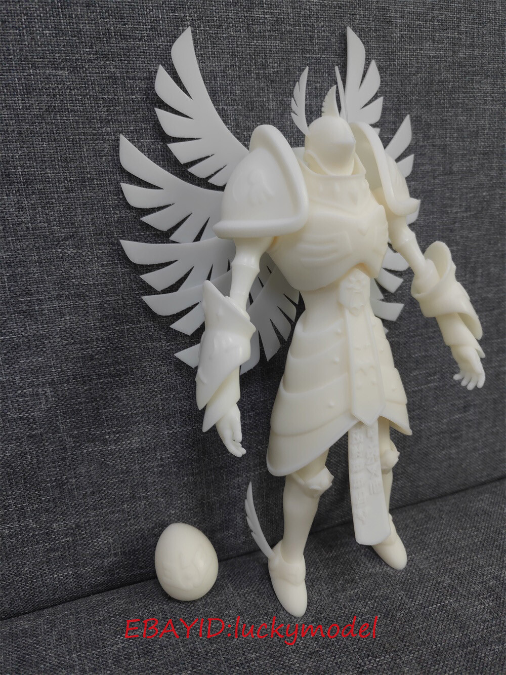 Unpainted Digimon Seraphimon GK Resin GARAGE KIT FIGURES Model In Stock ...