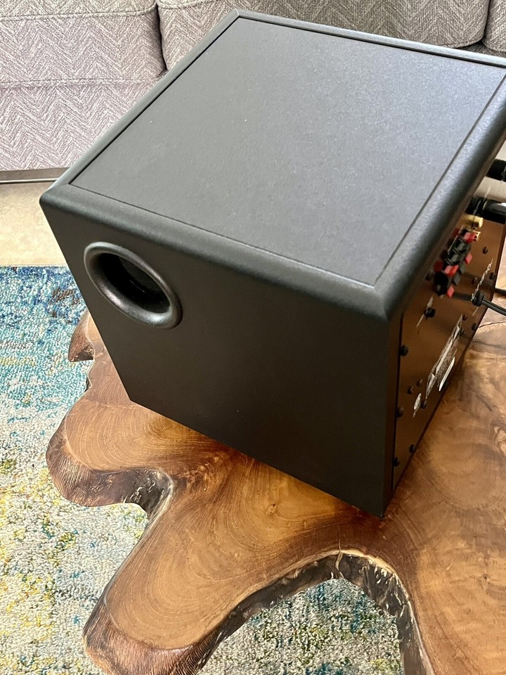Infinity BU-1 Active Powered Down Firing Subwoofer 8" Woofer Tested ...