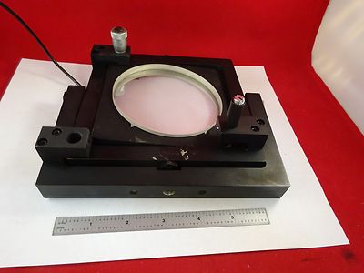 MICROSCOPE INTERFEROMETER TILTING TABLE + FLAT CONTROL TECHNICS OPTICS ...