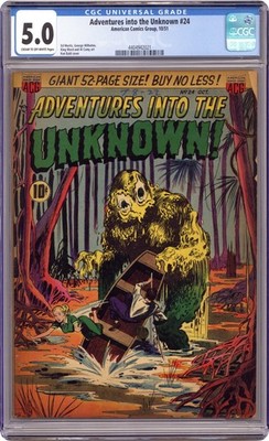 Adventures Into the Unknown #24 CGC 5.0 1951 4404942021 | eBay