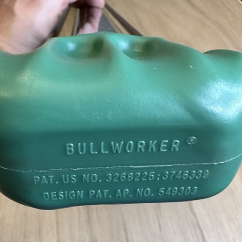 VTG BULLWORKER ISOMETRIC EXERCISER POWERMETER BAR 34.5" ORIGINAL CASE ...