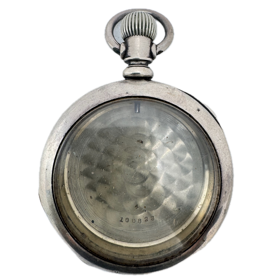 Antique 18s Fahys Monarch 4 Ounce Open Face Pocket Watch Case Coin ...