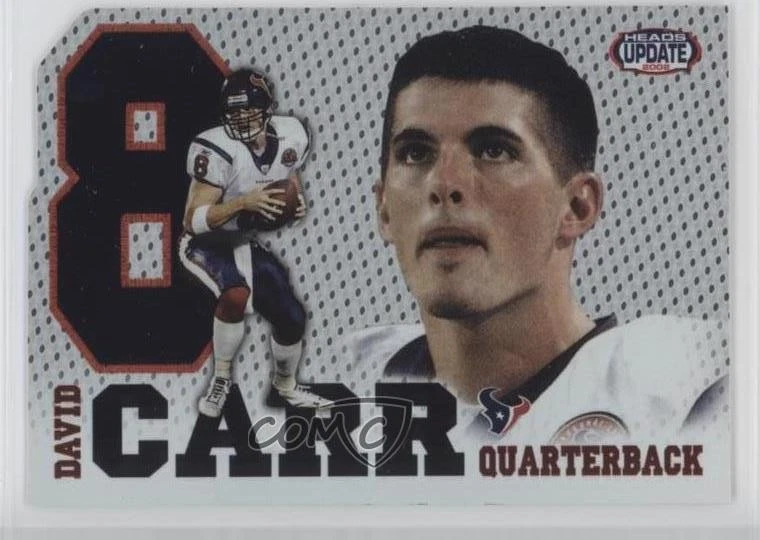 David Carr 2002 Pacific Heads Update #10 Big Numbers Price Guide ...