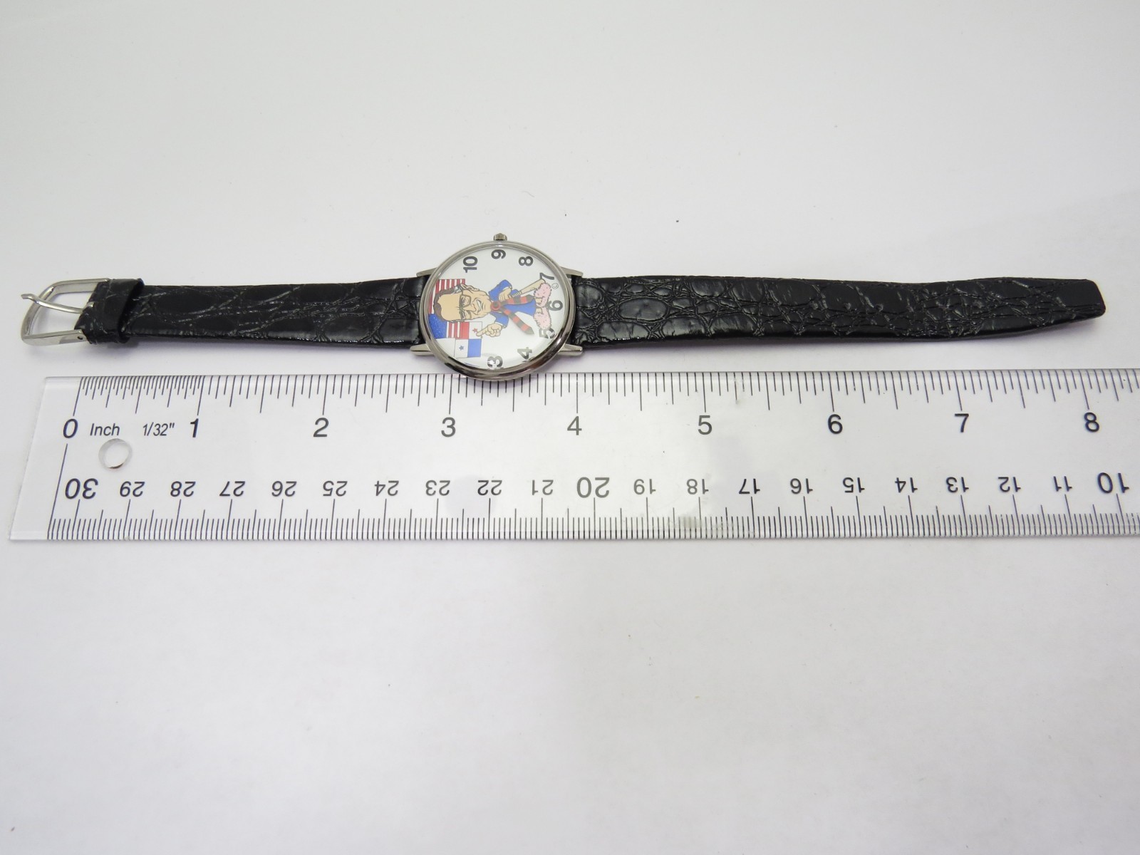 PRESIDENT BUSH SR, "RARE" Unique,Spinning Tie! Political, Men's WATCH ...