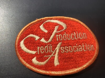 Production Credit Association Embroidered Patch | eBay