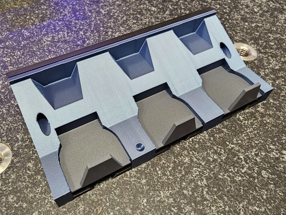 3 Stylus rack for Zeiss CMM VAST XXT TL1, TL2/TL4, TL3 adapter plates ...