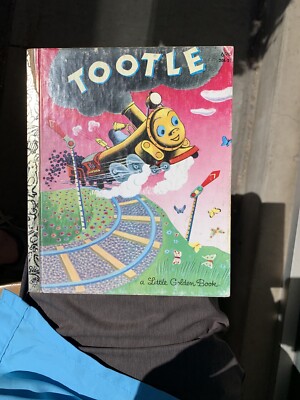 Vintage children stories a Little Golden Book Tootle Train 306-21. 69 ...