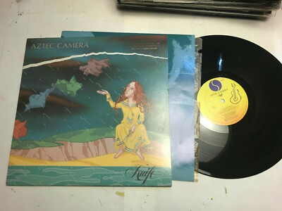 aztec camera knife PROMO '84 sire rare original vinyl w/lyric inner ...