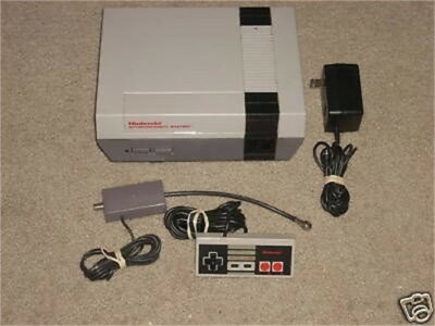 NINTENDO NES SYSTEM SET W/ NEW 72 PIN CONNECTOR | eBay