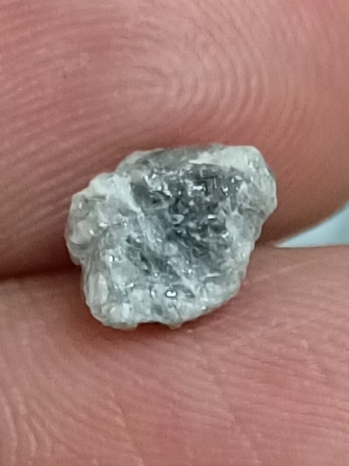 1.50 Ct | Natural Loose Rough Diamond | Grey Color Raw Rough Diamond ...