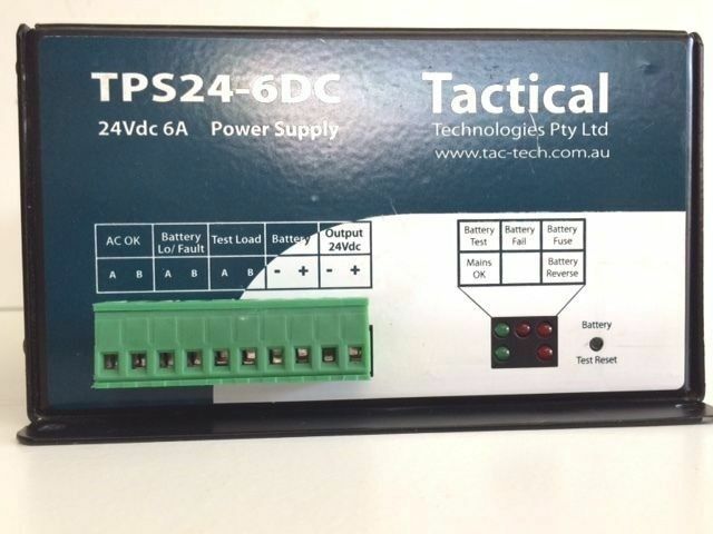Tactical TPS24-6DC Power Supply Module 24VDC 6 Amp | eBay