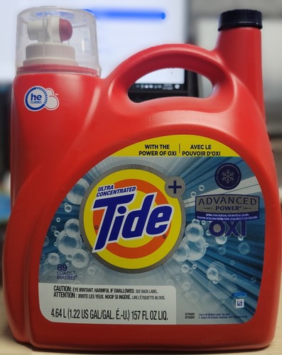 Tide Ultra Concentrated Power Liquid Detergent, 157 Oz, 89 Loads- Free ...