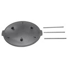 6L Metal Cast Iron Dutch Pot Camping BBQ Hanging Soup Stockpot ...