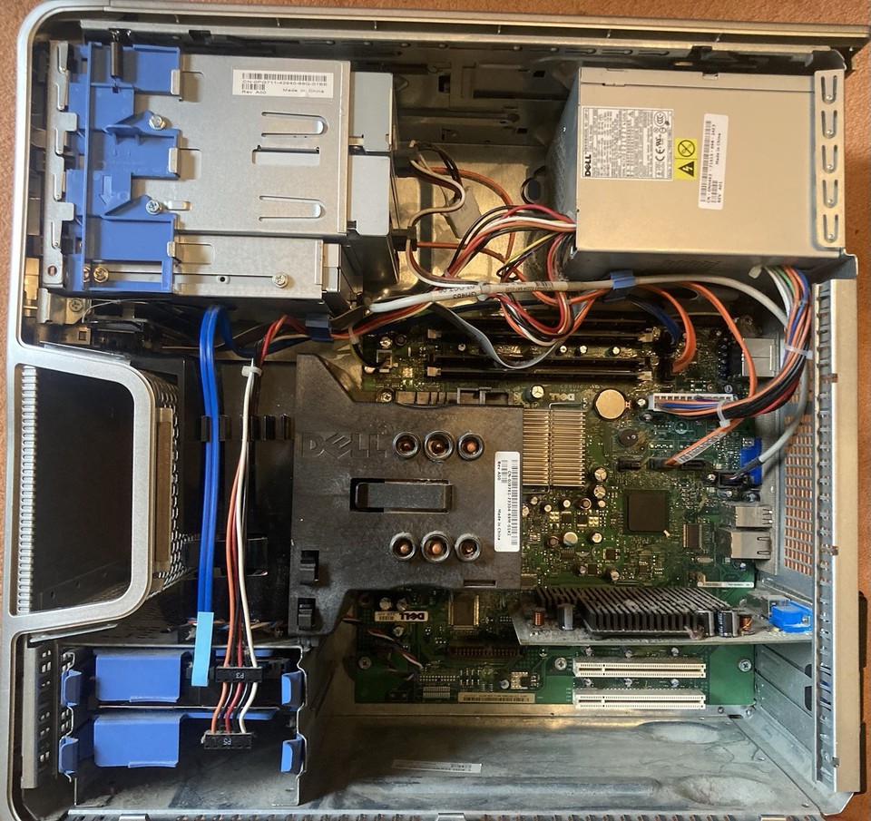 Retro XP PC Computer Dell Dimension E520 Core2QuadQ6700 2.66GHz 4gb Ram ...