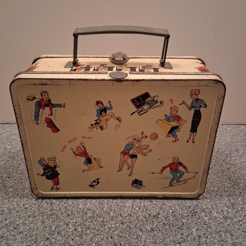 Vintage Ohio Art School Days Metal Lunch Box | eBay
