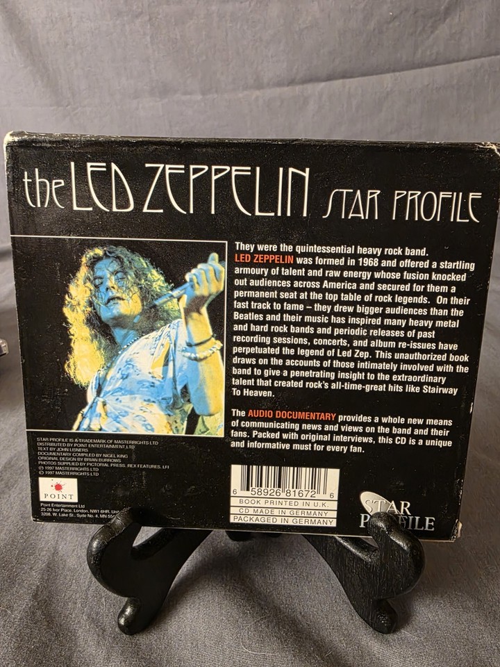 Led Zeppelin Star Profile Audio CD & Book | eBay