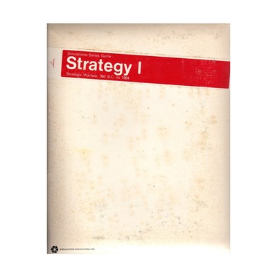 SPI Flat Tray Wargame Strategy I (Flat White Box) Tray VG+ | eBay