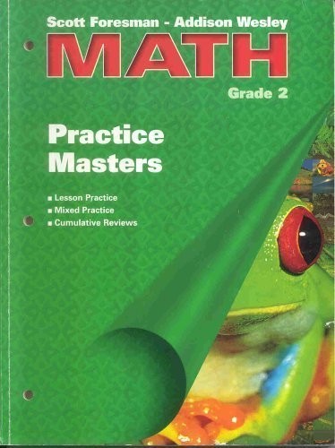 MATH GRADE 2, PRACTICE MASTERS By Scott Foresman *Excellent Condition ...