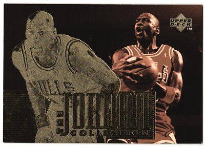 Michael Jordan 1995-96 Upper Deck The Jordan Collection 3x5 Card JC-8 ...