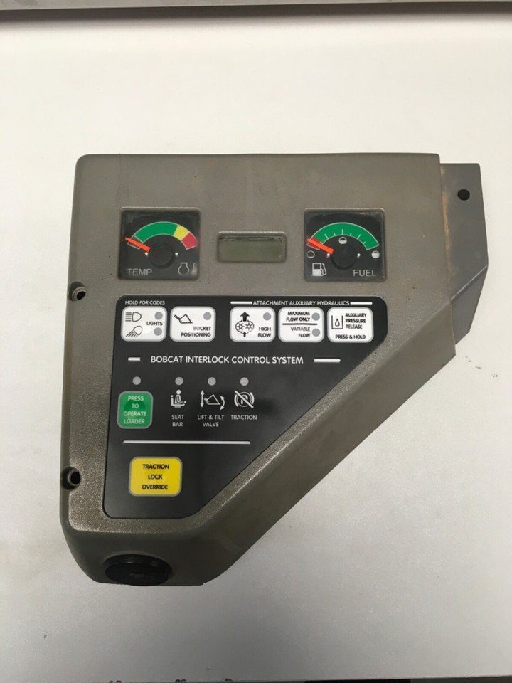 Bobcat Skid steer loader Left hand instrument panel ,#6689754 ...