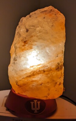 Indiana Hoosiers Himalayan Salt Lamp-NCAA Salt Rock Lamp IU | eBay