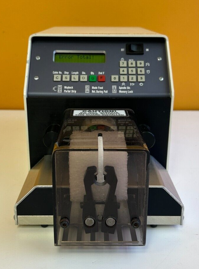 Schleuniger MP257 7 mm Cable Dia, Programmable Cable Stripping Machine ...