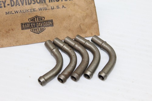 5 Oil Gas Tank Line Elbows Vintage Car Truck Mopar Harley NOS | eBay