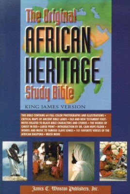 Original African Heritage Study Bible-KJV by Cain Hope Felder (2007 ...